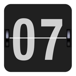 Flip Clock Screensaver: Minimal Desktop Flip Clock, Now 34% Off