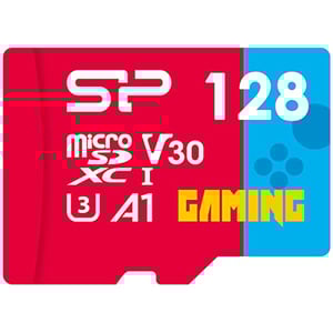 Silicon Power 128GB SDXC Micro SD Card Gaming Memory Card with Adapter ...