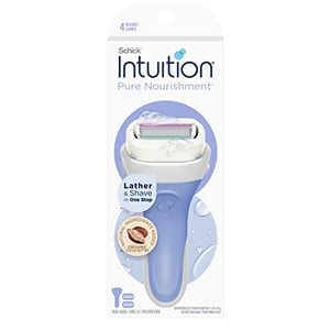 Schick Intuition Pure Nourishment Razors for Women | 1 Razor & 2 ...